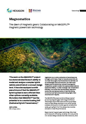 The dawn of magnetic gears: collaborating on MAGSPLIT® Magnetic ...